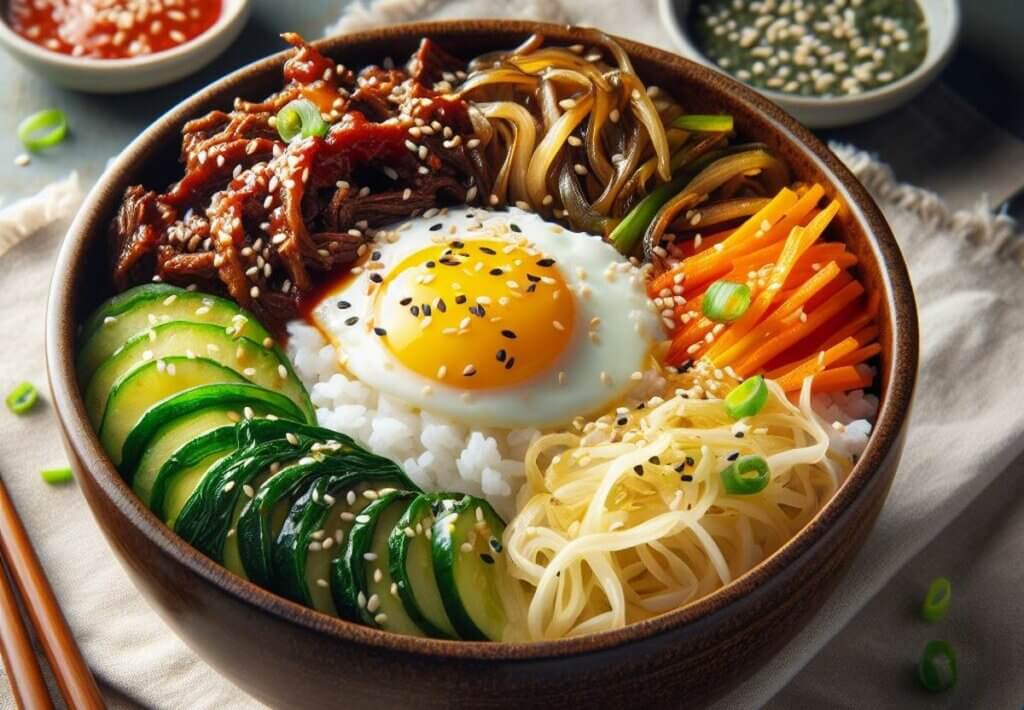 Découvrez le bibimbap : saveurs et équilibre dans un bol coréen ...